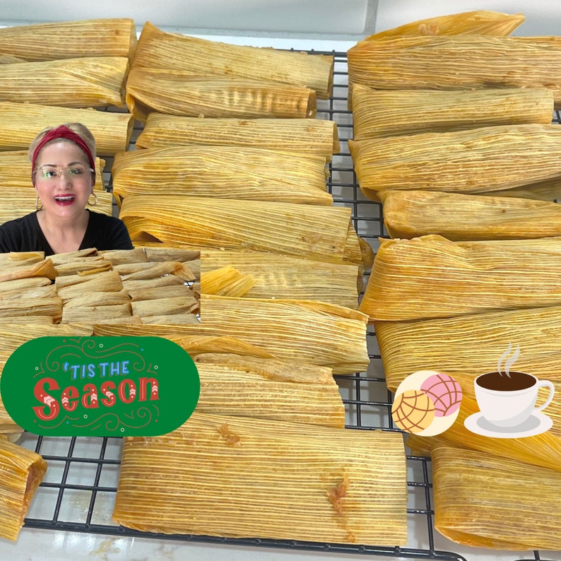 Pork Tamales Recipe: Step-by-step Guide (PDF) - Etsy