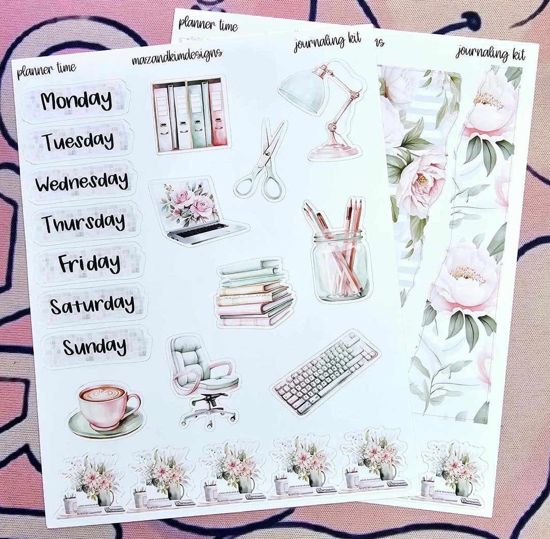 Planner Time Journaling Kit - Etsy