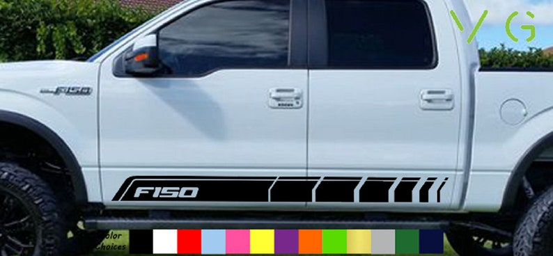 Ford F150 F-150 Vinyl Side Decal Sticker Graphics Kit X2 ANY COLOR - Etsy