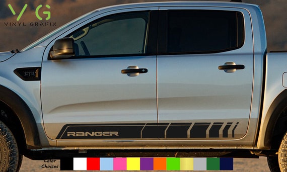 Ford Ranger Vinyl Side Decal Sticker Graphics Kit X2 ANY COLOR - Etsy