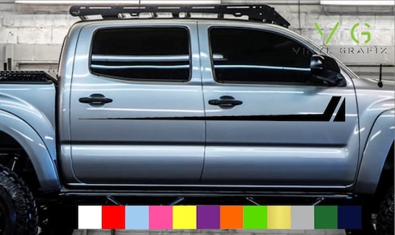 Toyota Tacoma Vinyl Side Decal Sticker Graphics Kit X2 ANY | Etsy