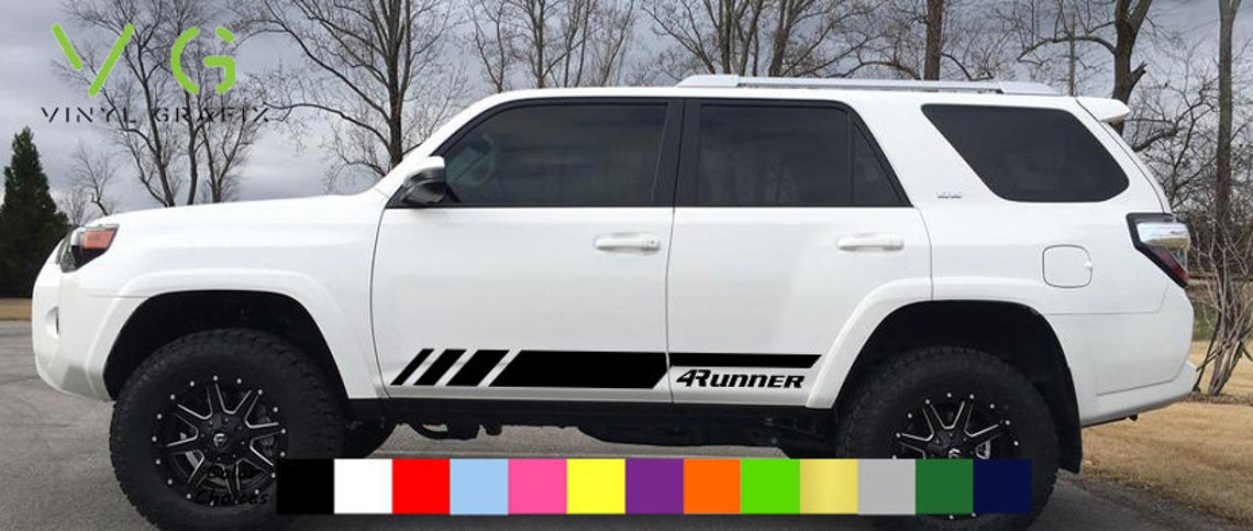 Toyota 4Runner Vinyl Decal Sticker Graphics TRD Sport Side | Etsy