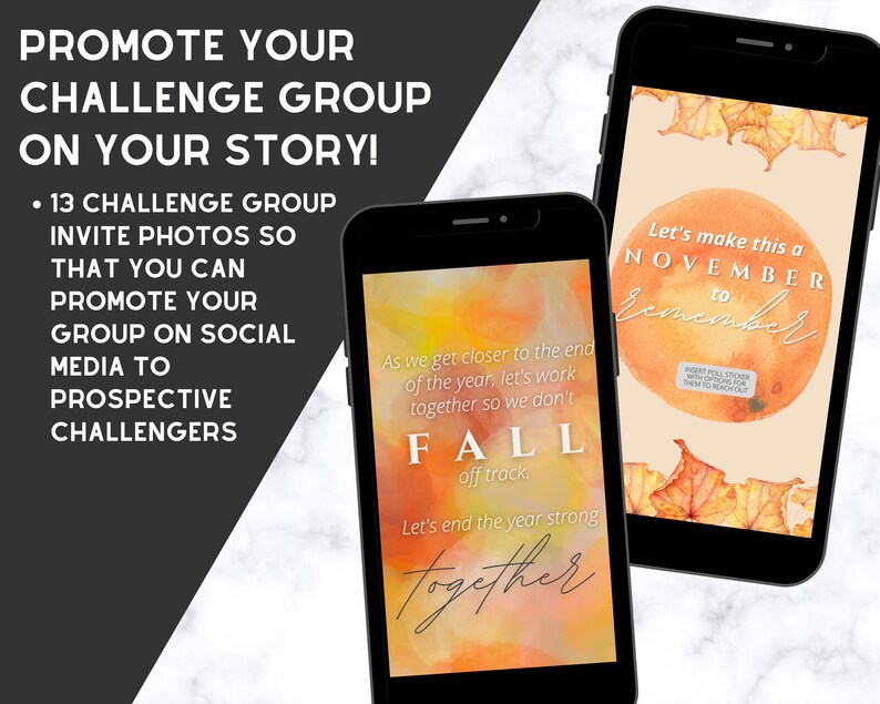 November Health & Fitness Challenge Group Guide, Challenge Group ...
