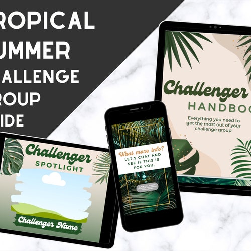 Summer Slay Health & Fitness Challenge Group Bundle for | Etsy