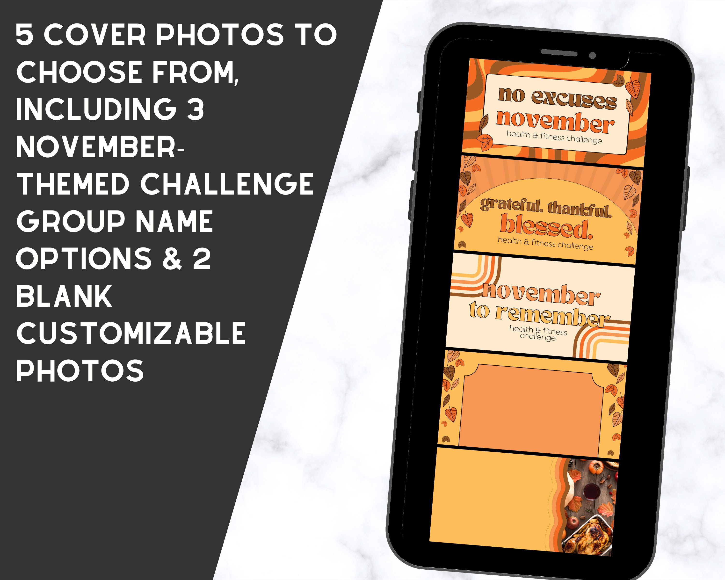 November Health & Fitness Challenge Group Guide, Done for You Challenge ...