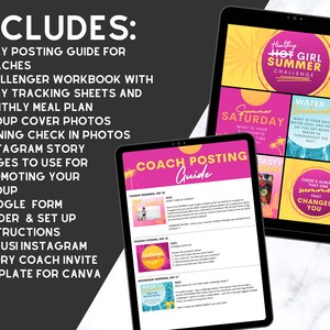 Summer Slay Health & Fitness Challenge Group Bundle for Coaches ...
