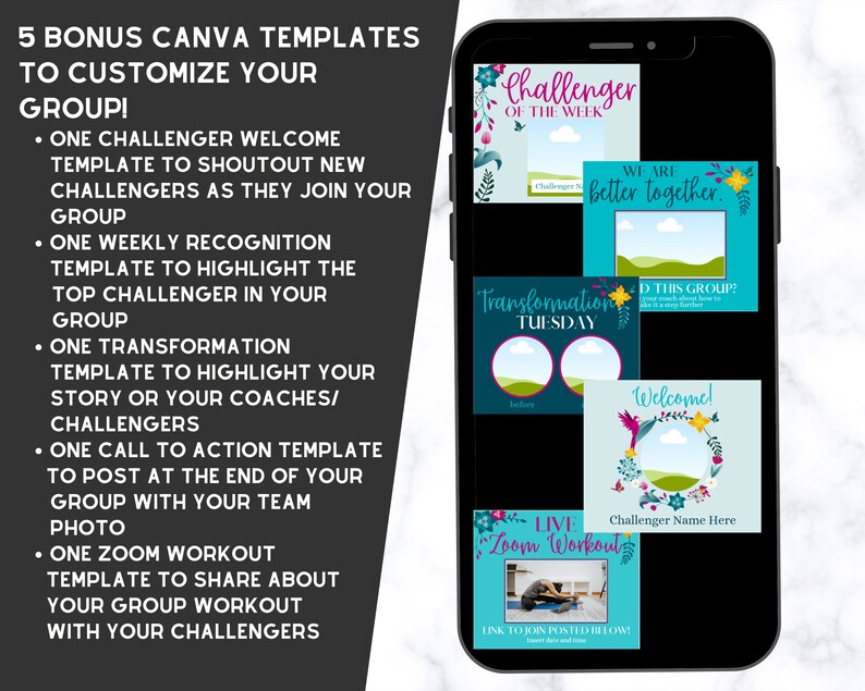 May Spring Floral Challenge Group Guide, Spring Health and Fitness ...