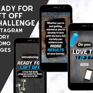 Ready for LIFT off Challenge Instagram Stories Promo Images for ...