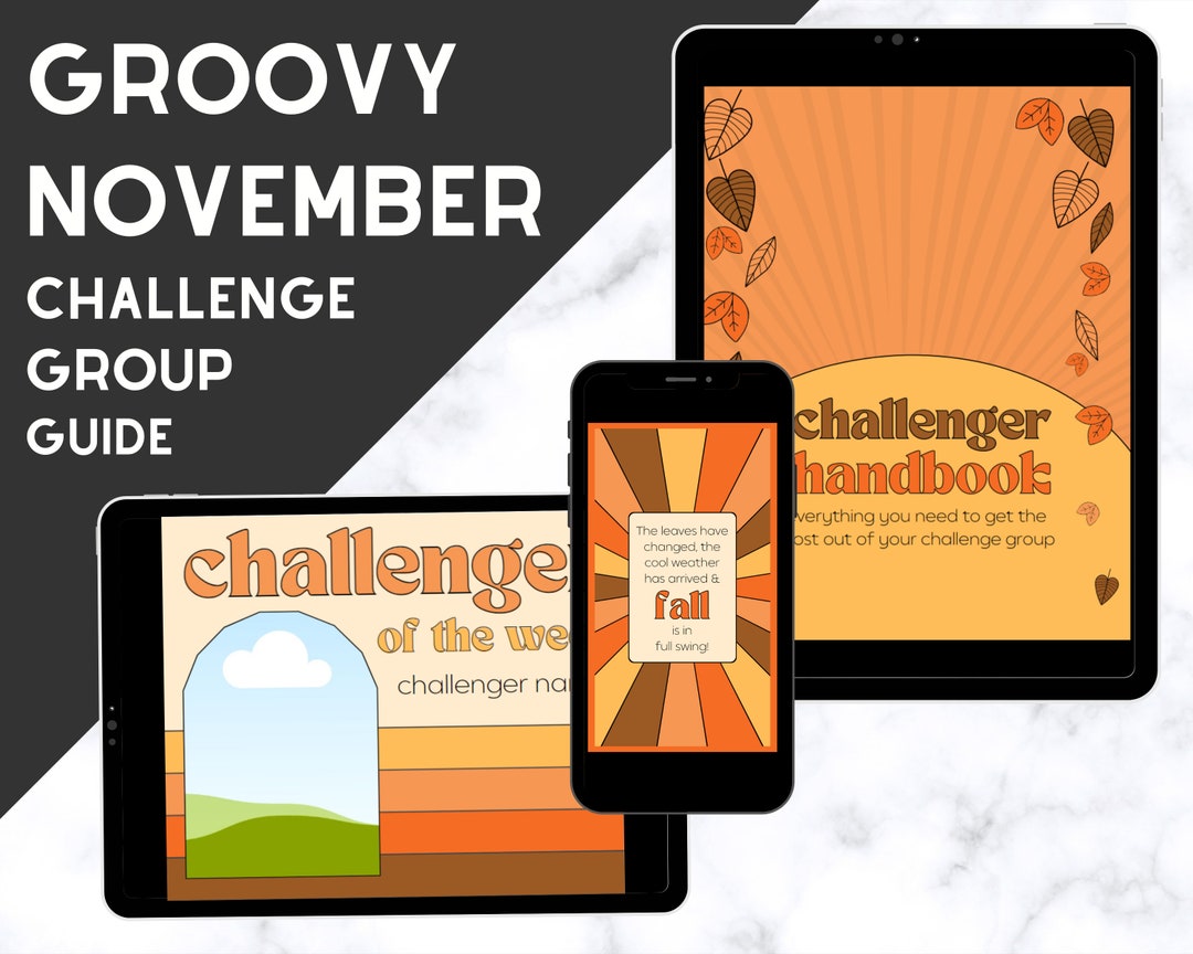 November Health & Fitness Challenge Group Guide, Done for You Challenge ...