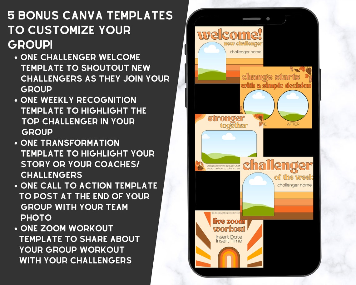November Health & Fitness Challenge Group Guide, Done for You Challenge ...