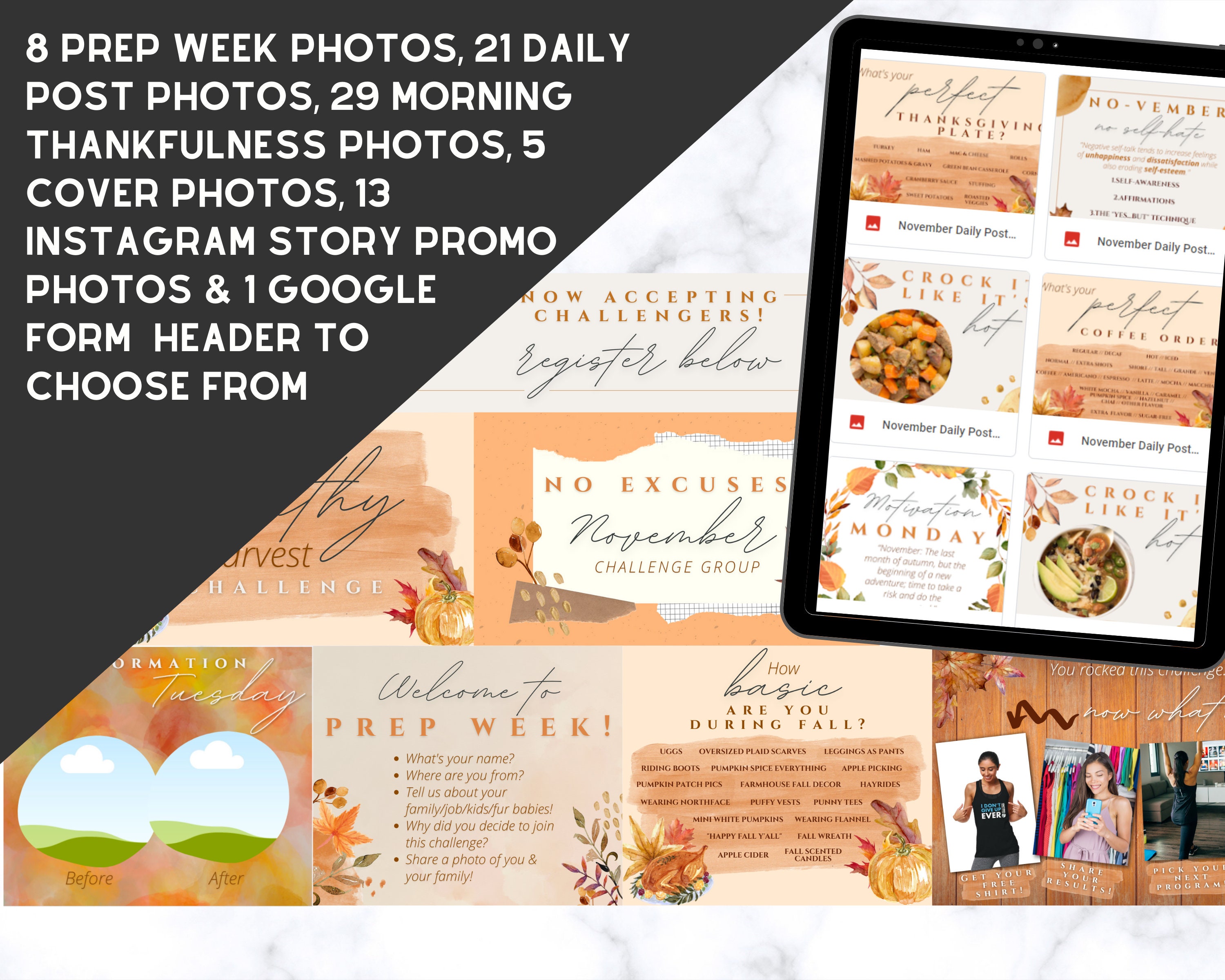 November Health & Fitness Challenge Group Guide, Challenge Group ...
