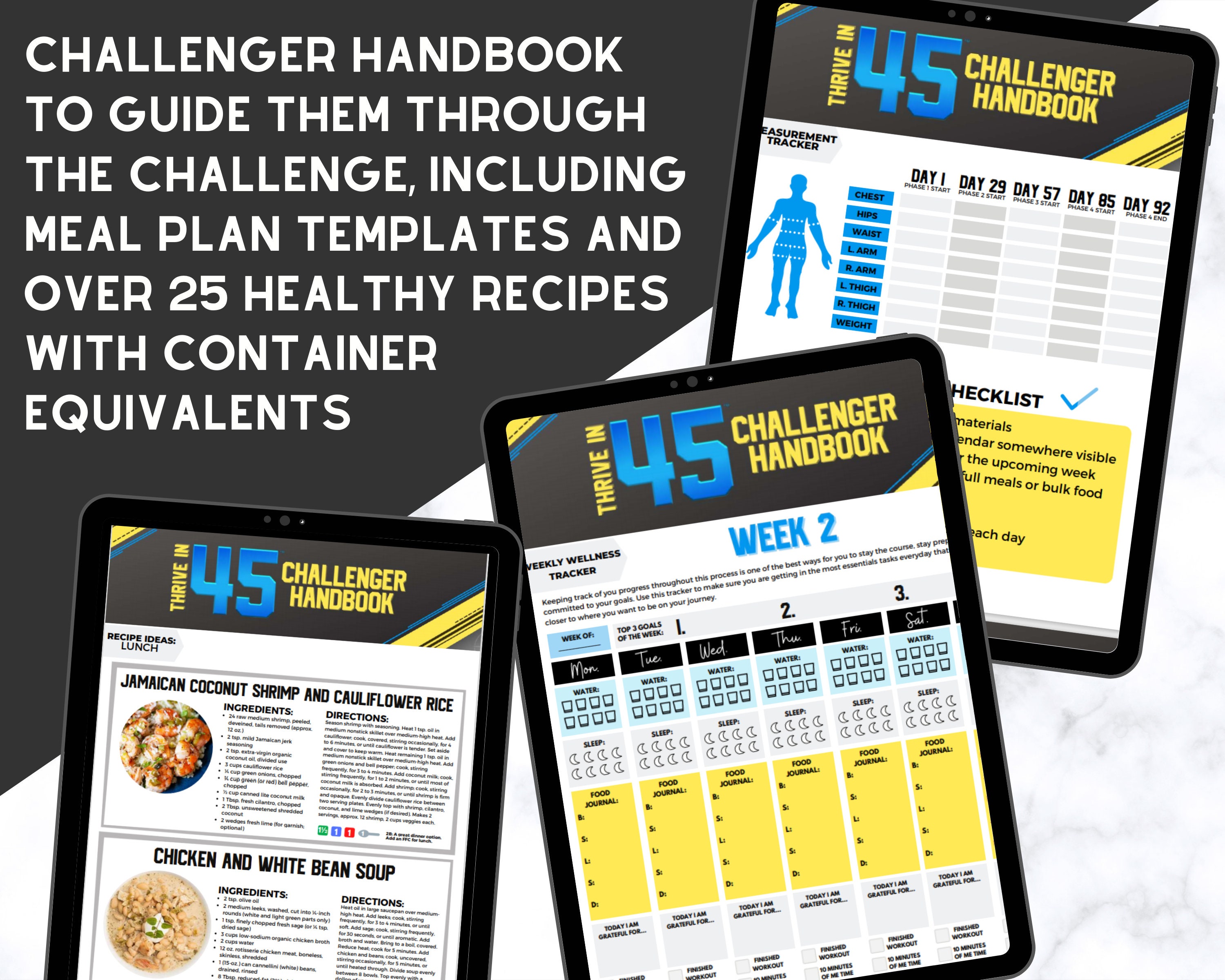Thrive in 45 Challenge Group Bundle, Challenge Group Posting Guide ...
