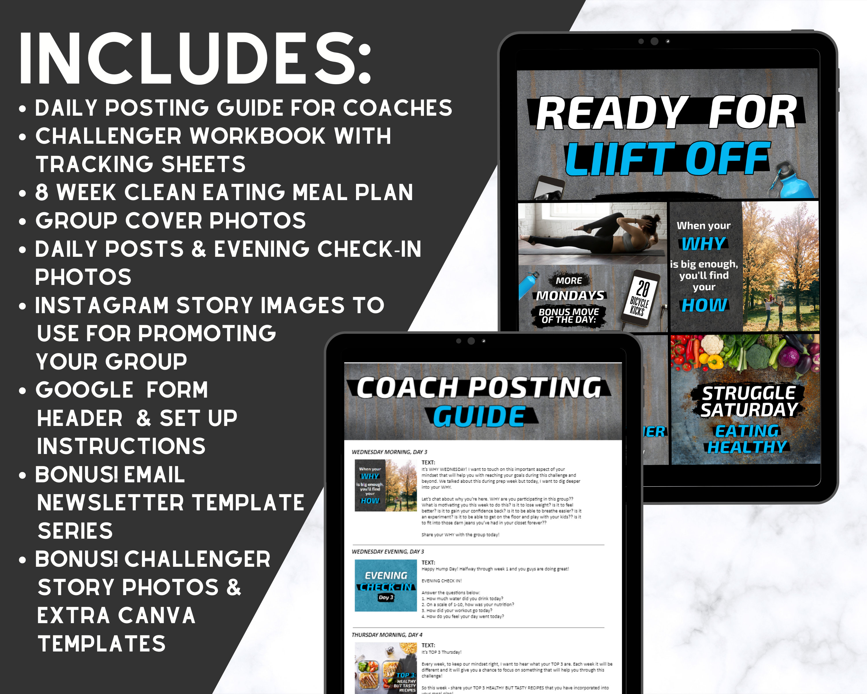 Ready for LIFT OFF Challenge Group Bundle, Challenge Group Posting ...
