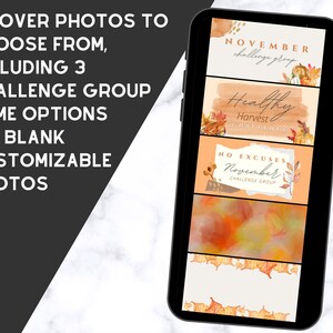 November Health & Fitness Challenge Group Guide, Challenge Group ...