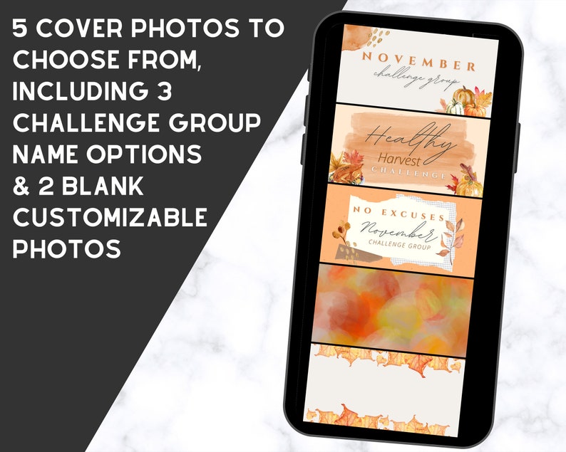 November Health & Fitness Challenge Group Guide, Challenge Group ...