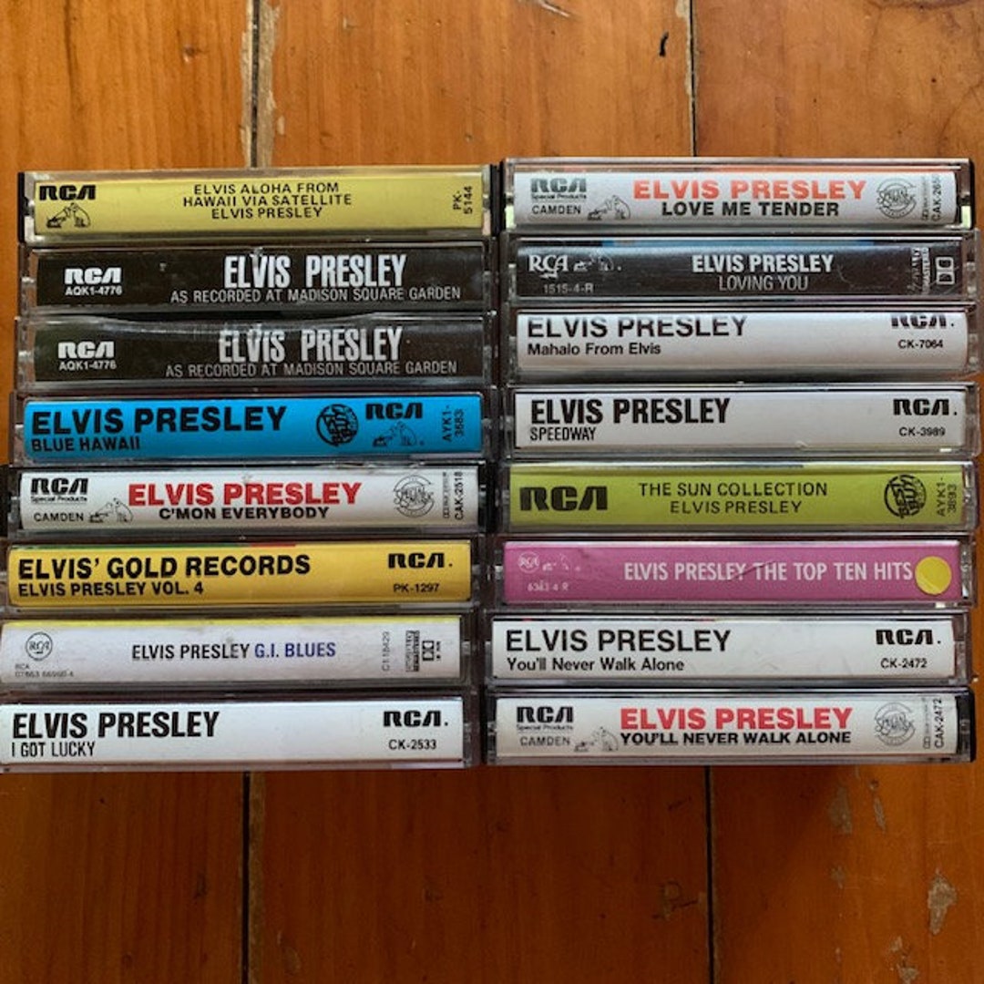 Elvis Presley Cassette Tapes - Etsy