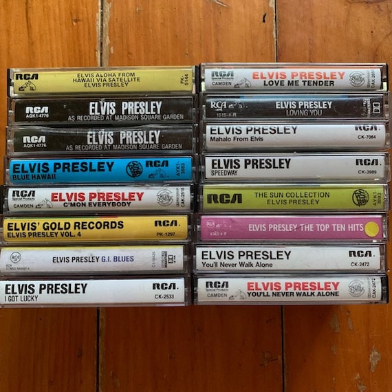 Elvis Presley Cassette Tapes - Etsy