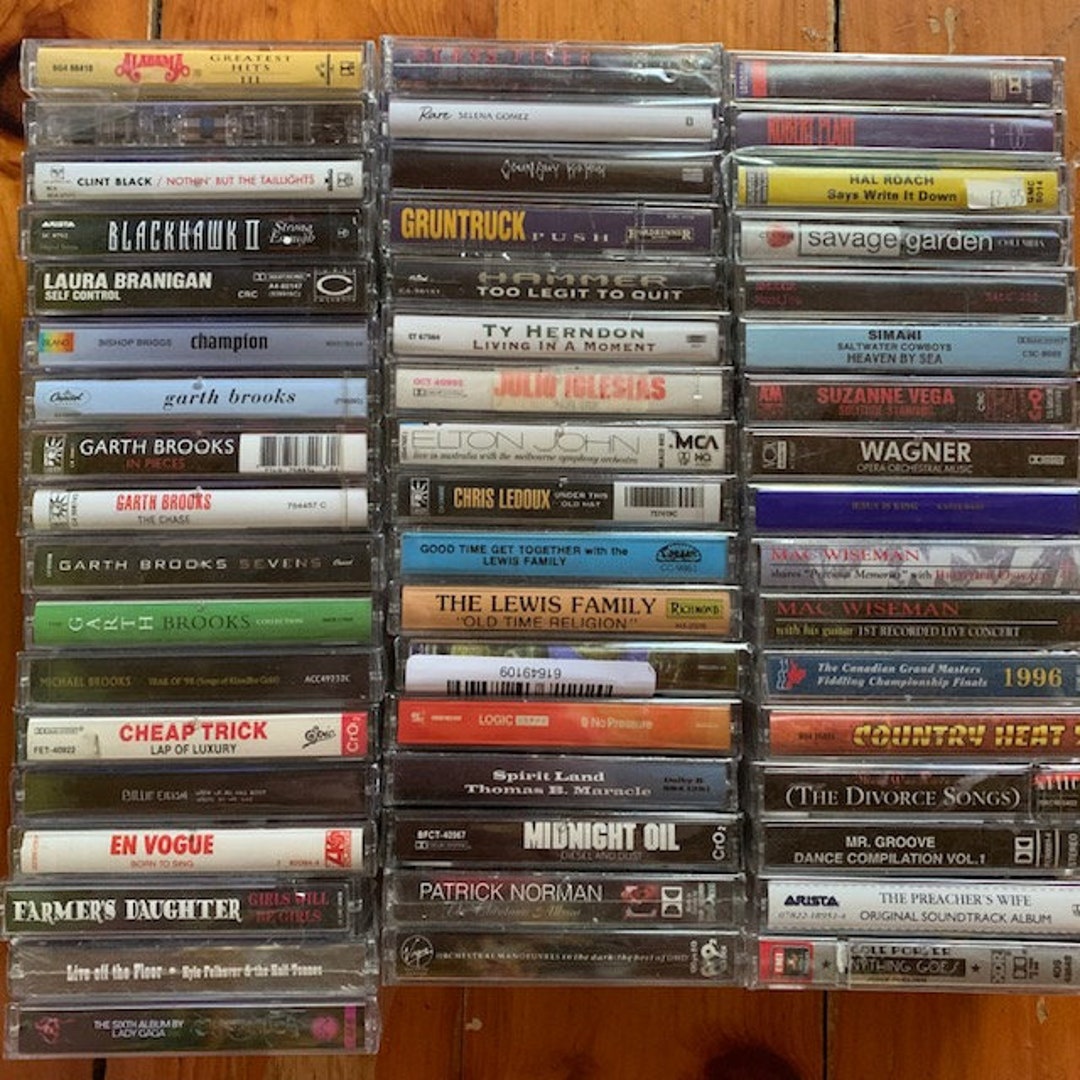 New Factory-sealed Cassette Tapes - Etsy