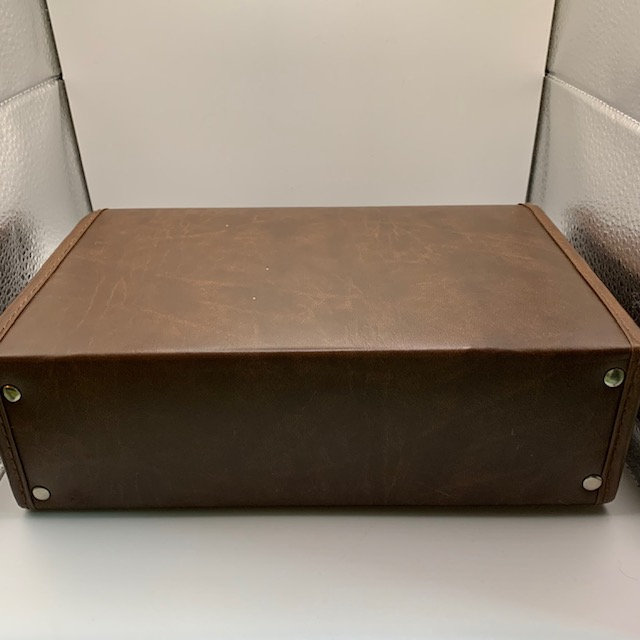 Brown Cassette Tape Carrying Case holds 12 - Etsy