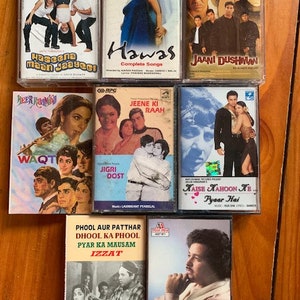 Bollywood/india Cassette Tapes - Etsy