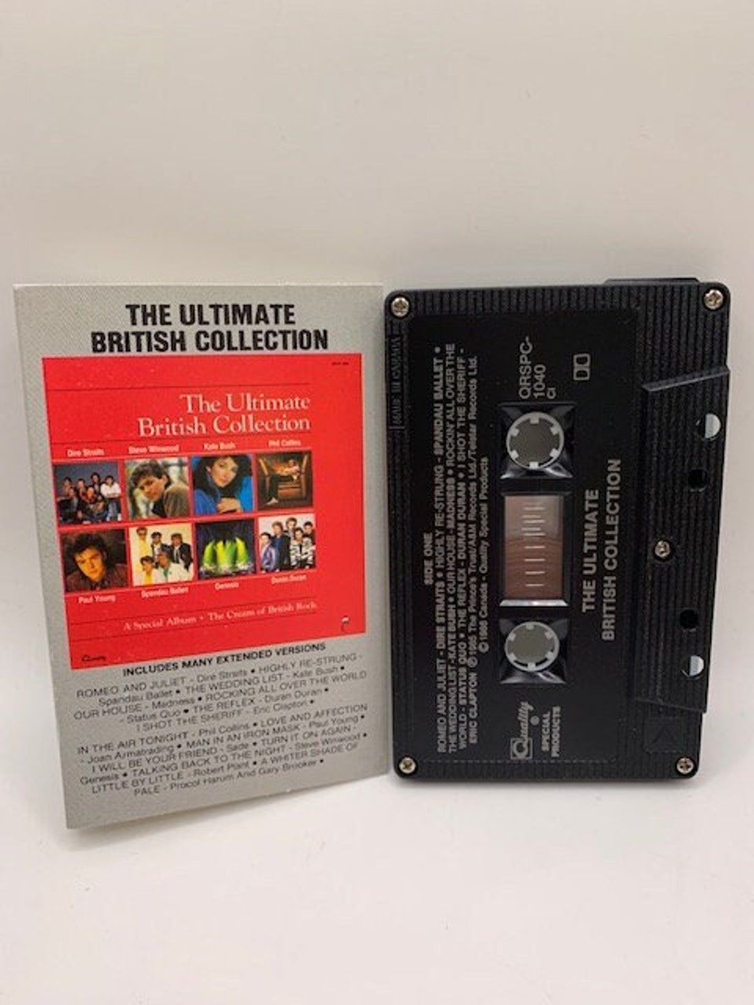 Ultimate British Collection Cassette Mixtape Compilation (1985) - Etsy