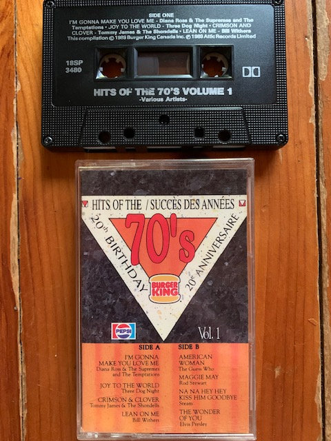 1970's Compilation Cassette Tapes - Etsy