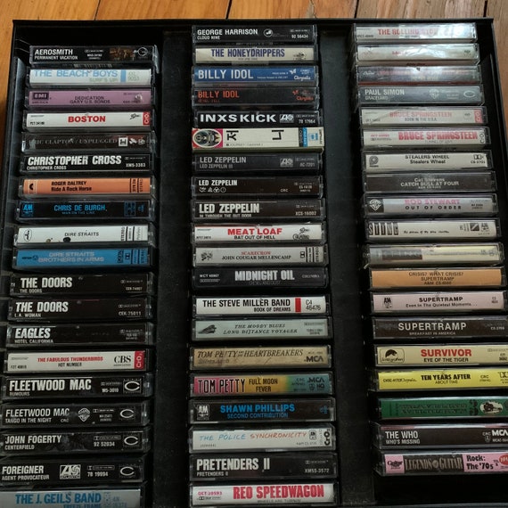 Classic Rock Cassettes - Etsy