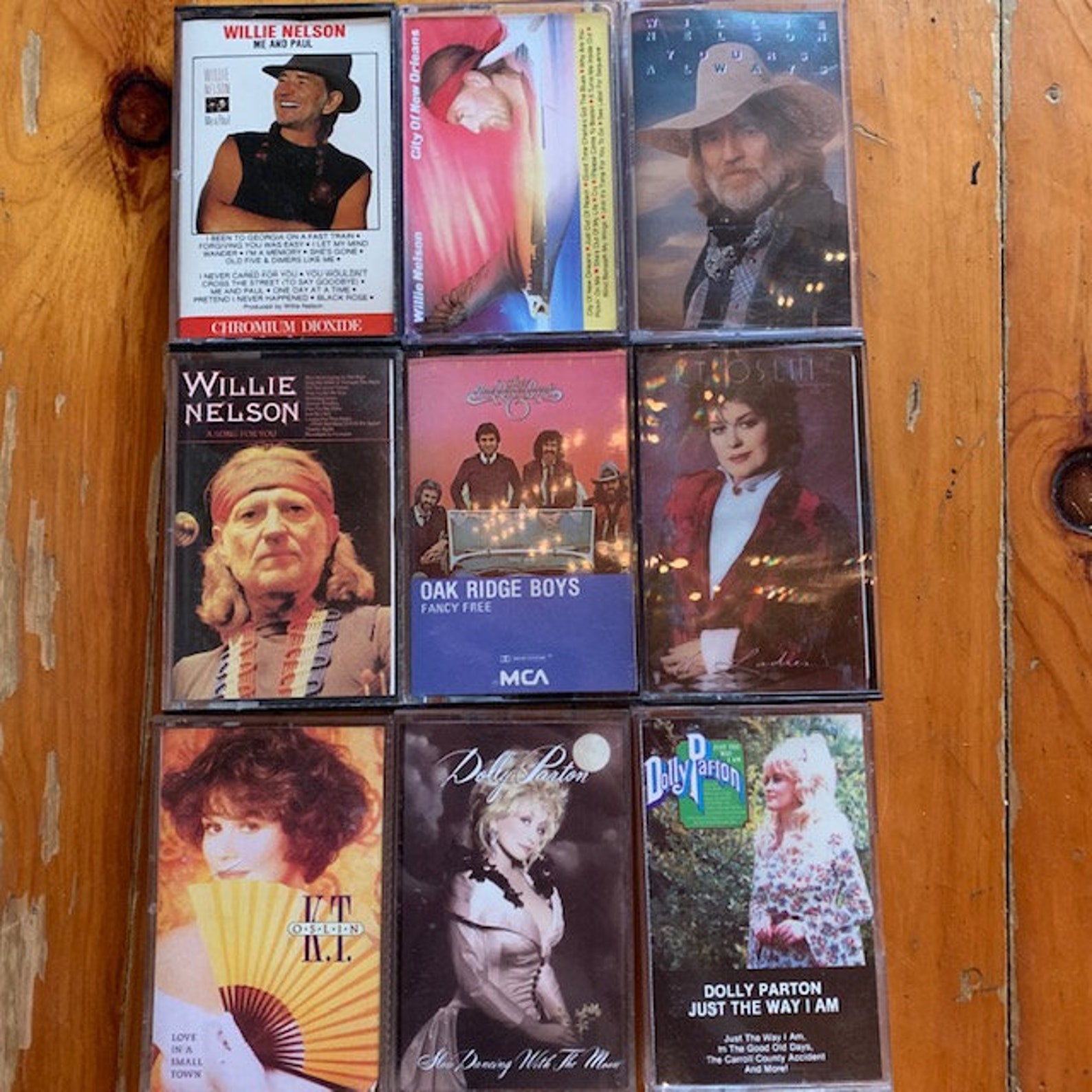 Classic Country Cassette Tapes Bin #3 - Etsy Canada