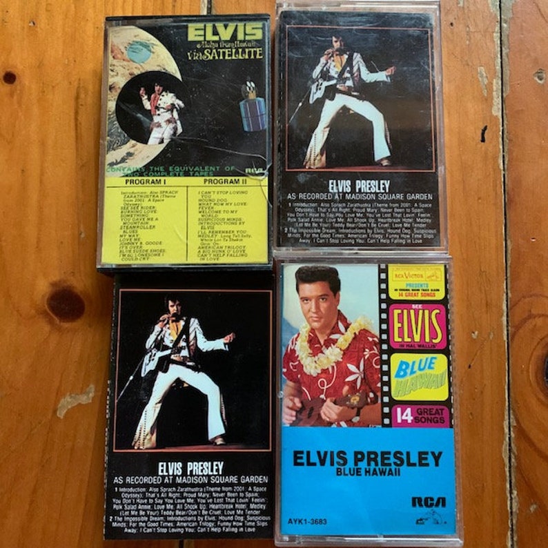 Elvis Presley Cassette Tapes - Etsy