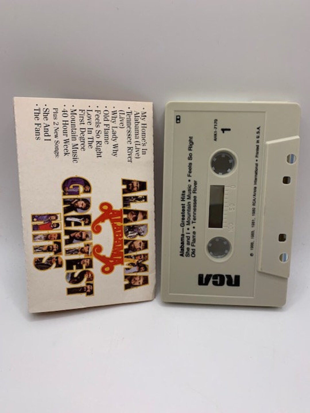 Alabama--greatest Hits Cassette Tape - Etsy