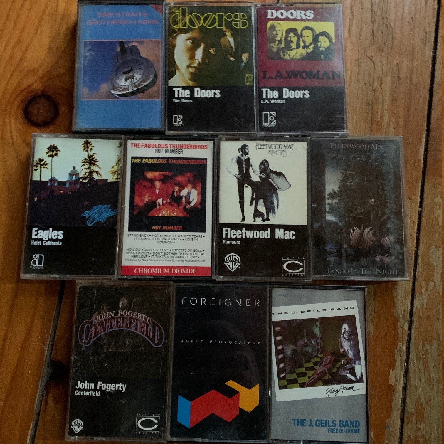 Vintage Classic Rock Cassettes - Etsy