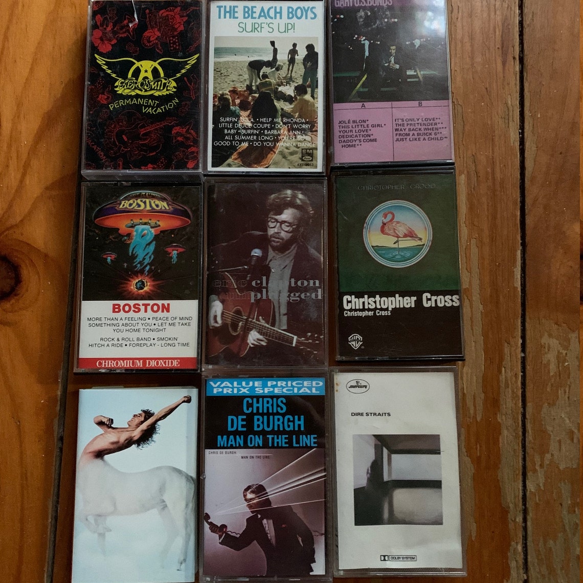 Vintage Classic Rock Cassettes - Etsy