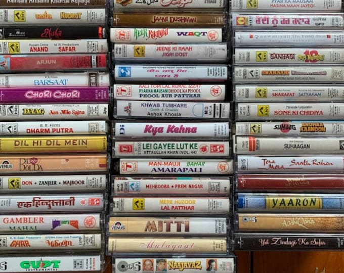 Bollywood/india Cassette Tapes - Etsy