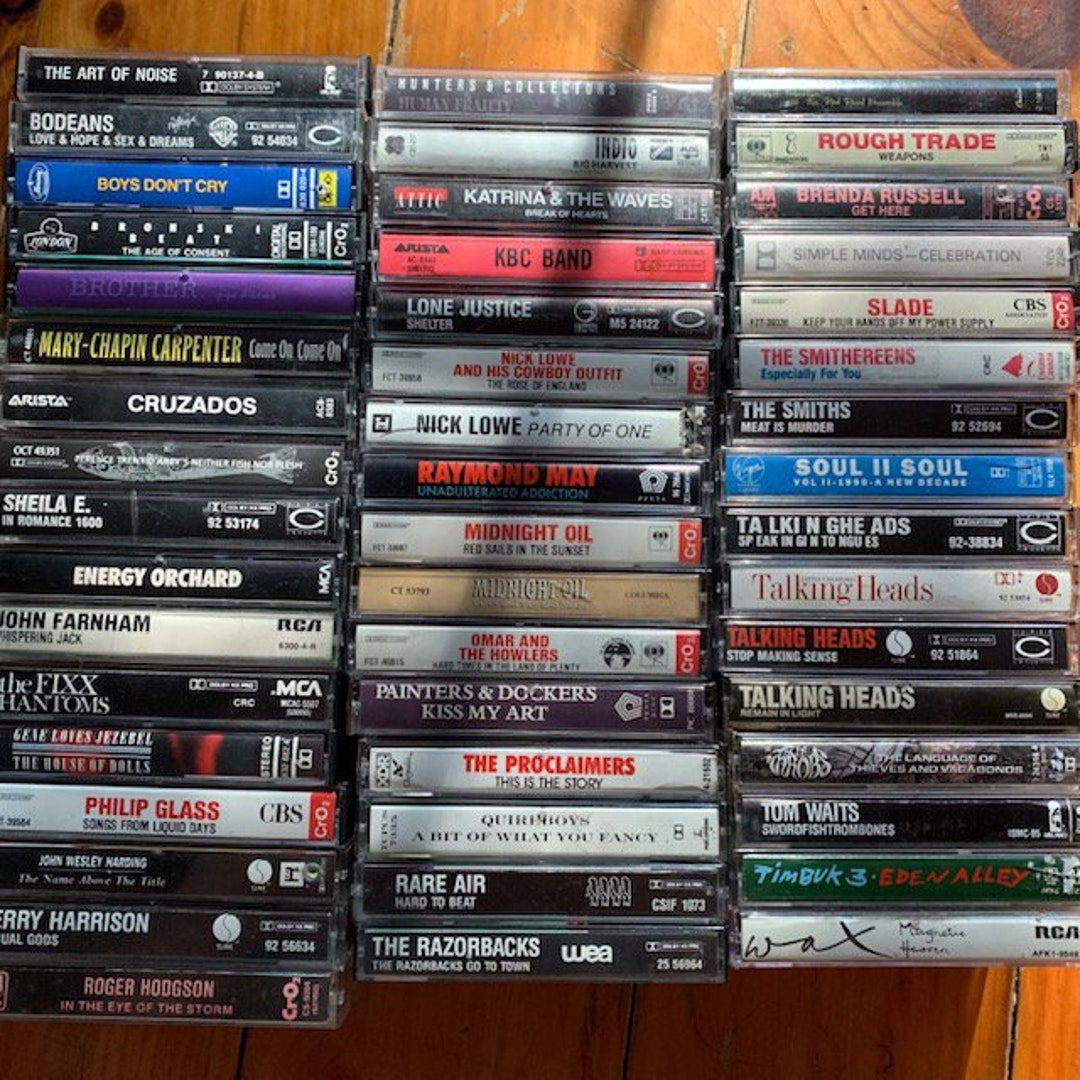 Vintage Alternative 80's Cassette Tapes - Etsy