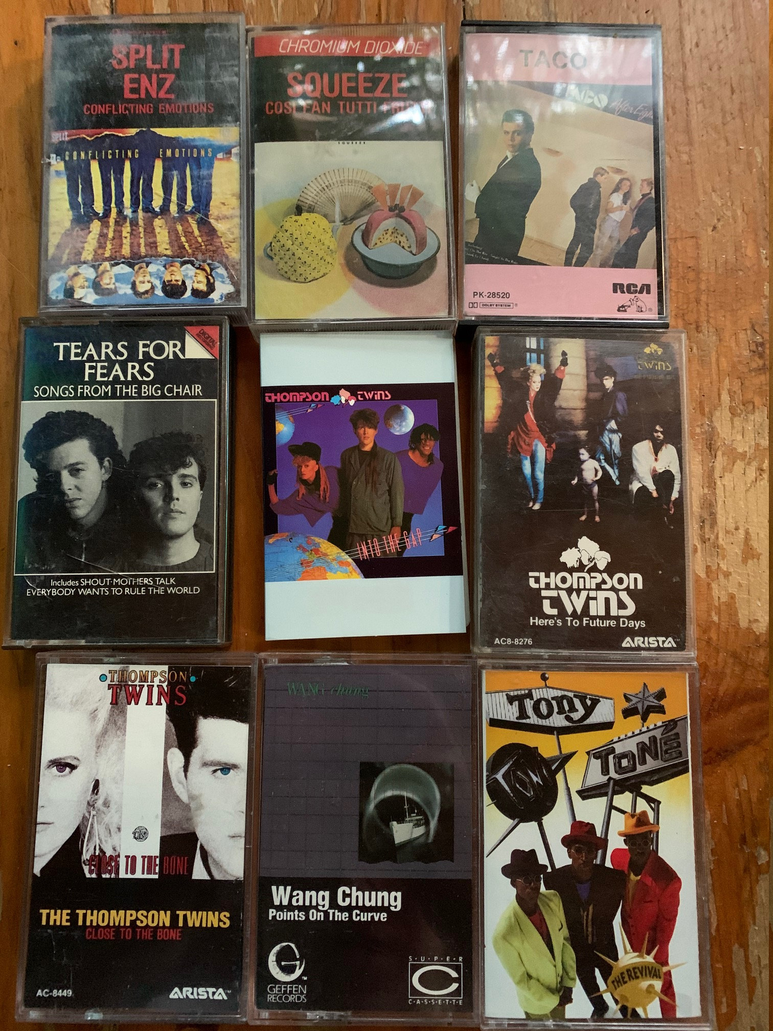 Vintage 80s Pop and Rock Cassette Tapes - Etsy