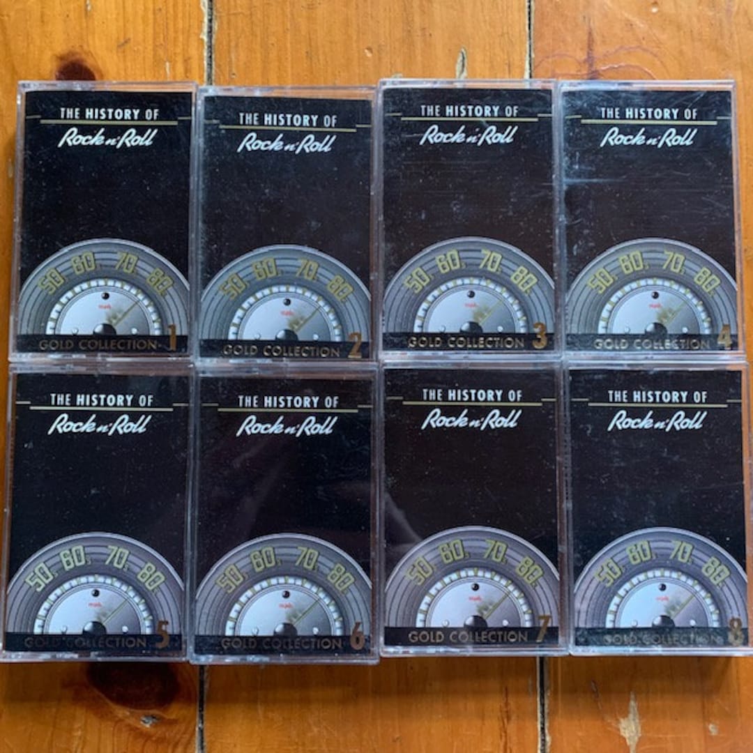 History of Rock N' Roll Cassette Tapes - Etsy
