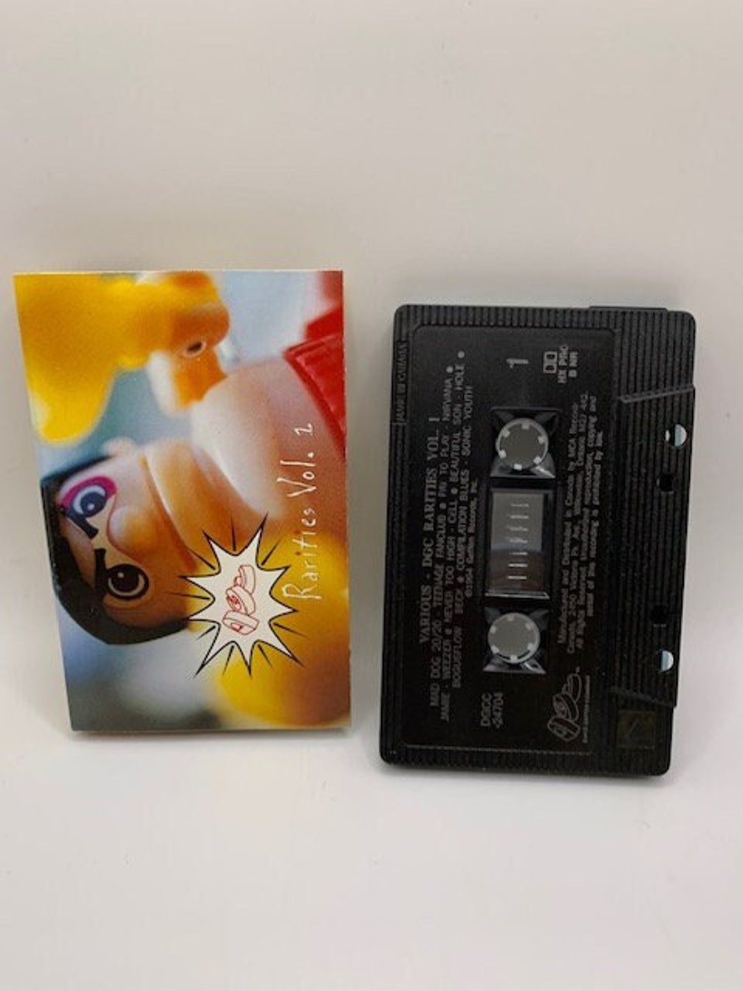 DGC Rarities Vol. 1 Mixtape Cassette Compilation - Etsy