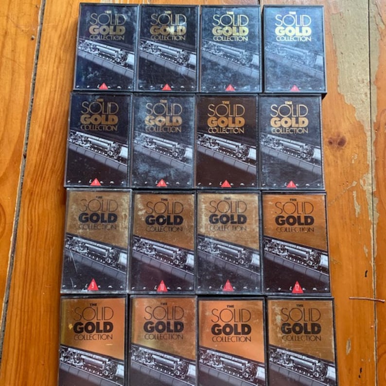 Cassette Tapes: the Solid Gold Collection - Etsy