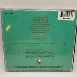 Don Henley--building the Perfect Beast CD (1984) - Etsy