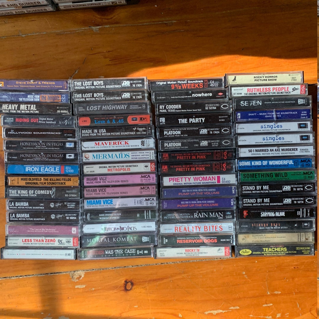 Vintage Cassette Tape Movie Soundtracks I-Z - Etsy UK
