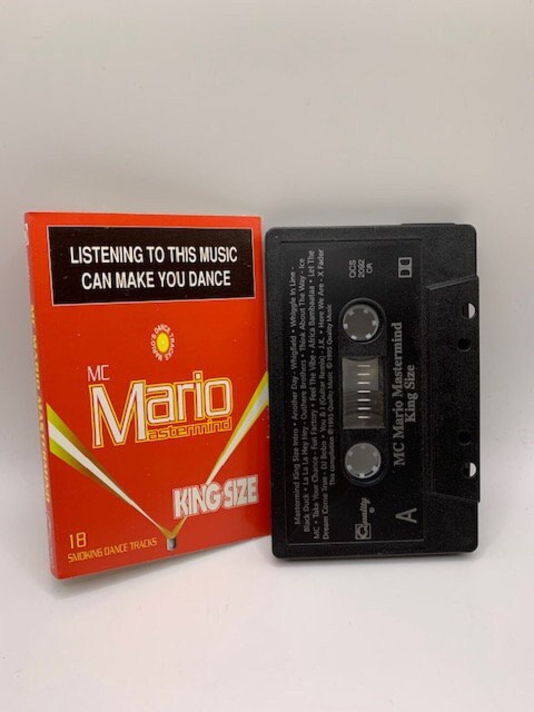 MC Mario Mastermind "king Size" Mixtape Cassette Compilation - Etsy