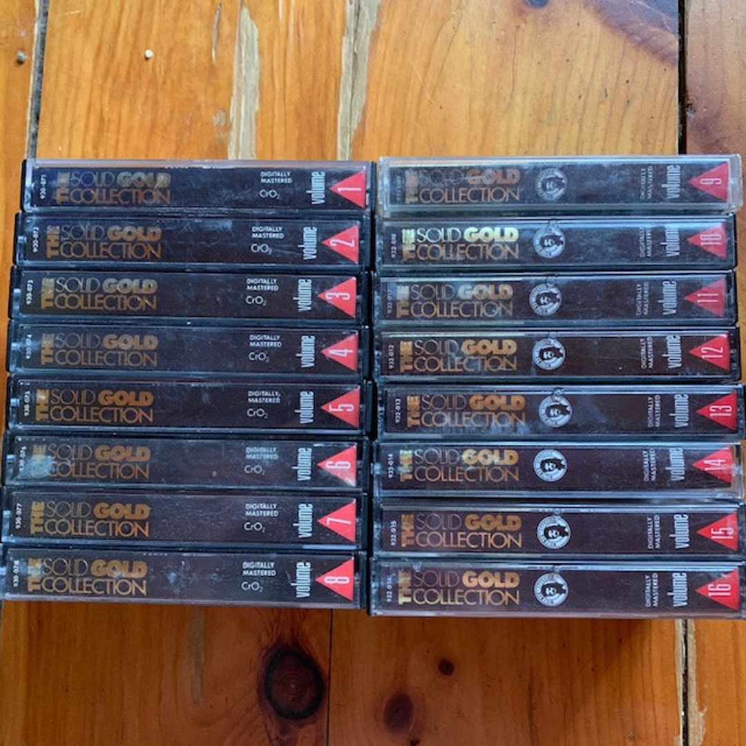 Cassette Tapes: the Solid Gold Collection - Etsy