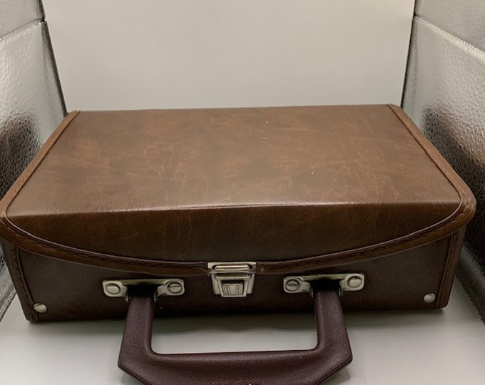 Brown Cassette Tape Carrying Case holds 12 - Etsy