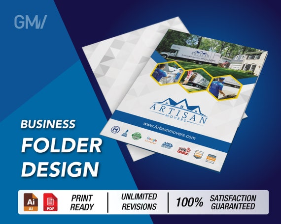 Custom Folder Design Digital Download File Presentation - Etsy