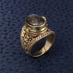 Ethnic Labradorite Poisoner Ring,brass Ring,handmade Ring,women Ring ...