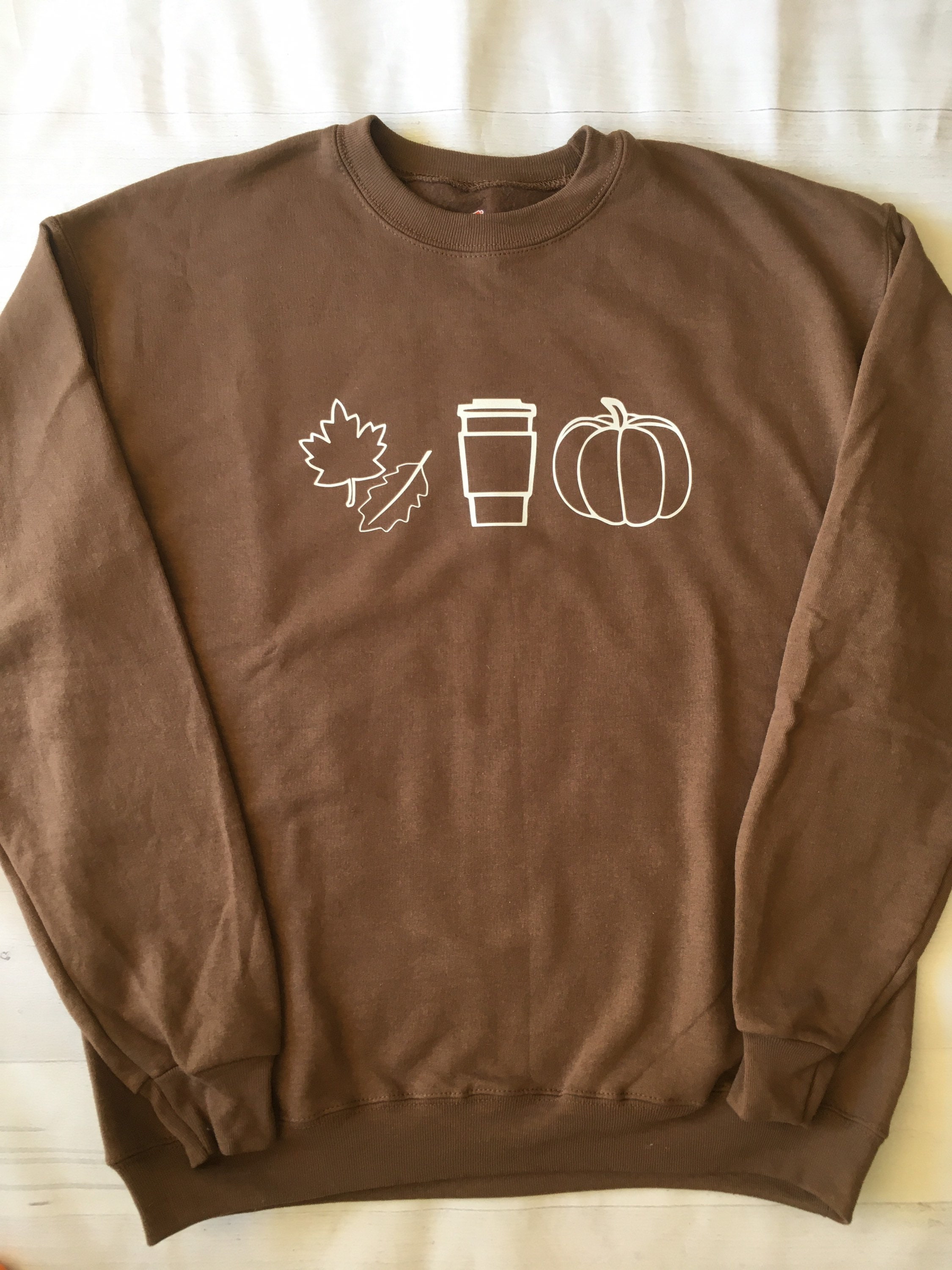 Fall Favorites Adult Unisex Crew Neck Fall Sweatshirt - Etsy