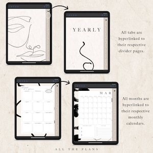 Digital Life Planner, Undated Digital Planner, Undated Life Planner ...