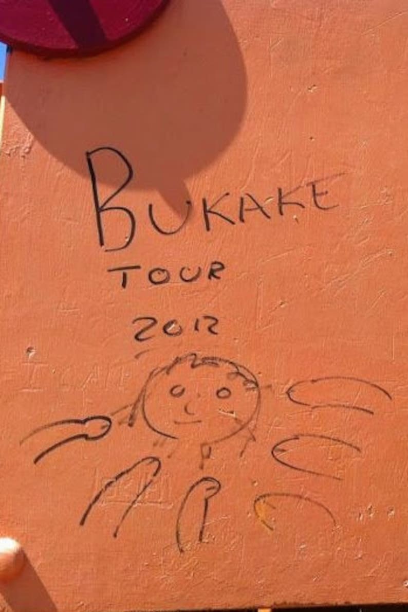 Bukake Tour - Framed Street Art Print - Etsy