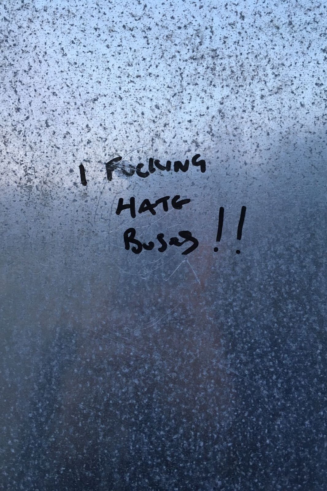 Hate Buses Framed Street Art Print - Etsy