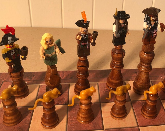 Pirates of the Caribbean Chess Set - Etsy